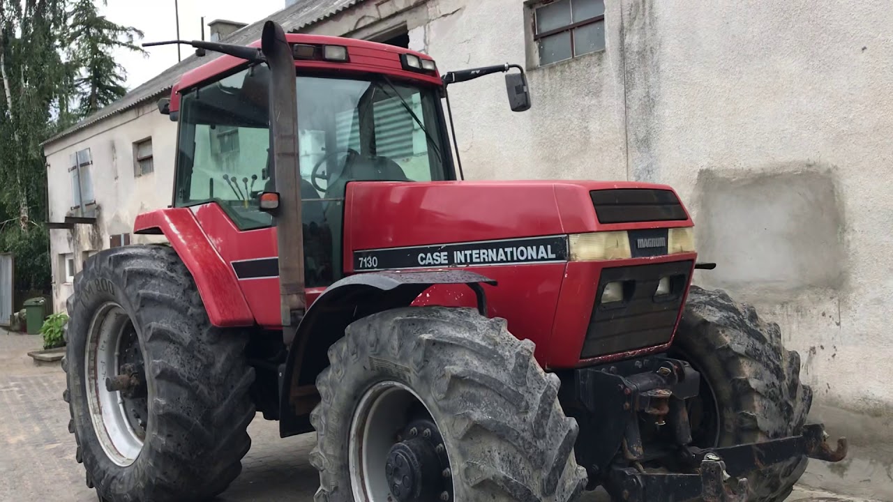 CASE Magnum 7130 engine SOUND / review / FOR SALE / na sprzedaż ...