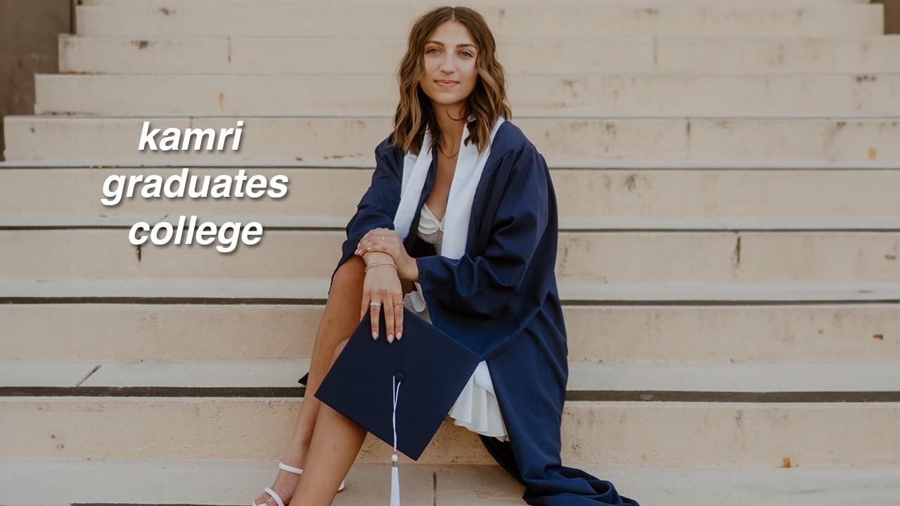 kamri graduates college, shaun turned 50, and summer begins! - YouTube