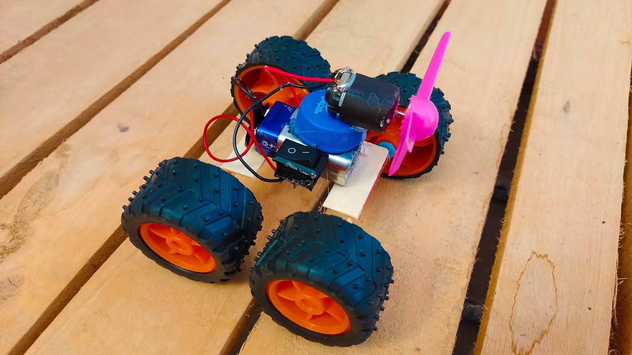 Simple Electric Propeller Cars [ Very Simple] - KIDS LOCKDOWN BEST ...