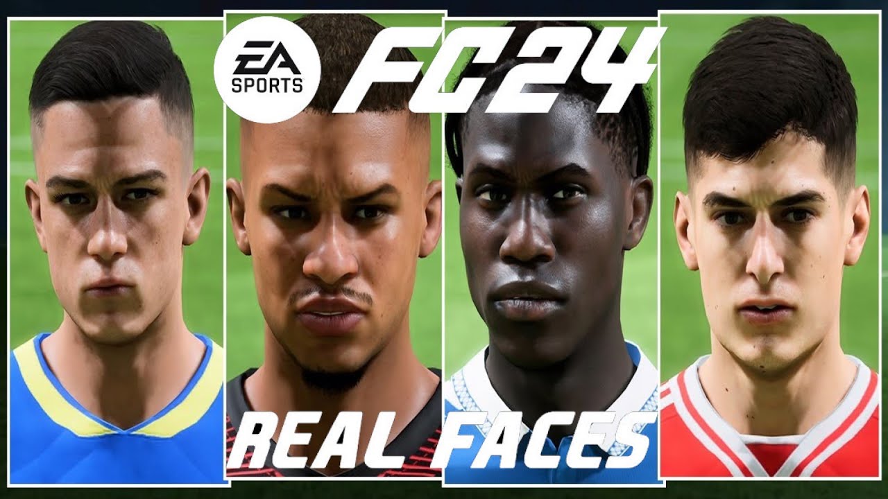 EAFC 24 Real Face Players Age 20 - 21 - YouTube