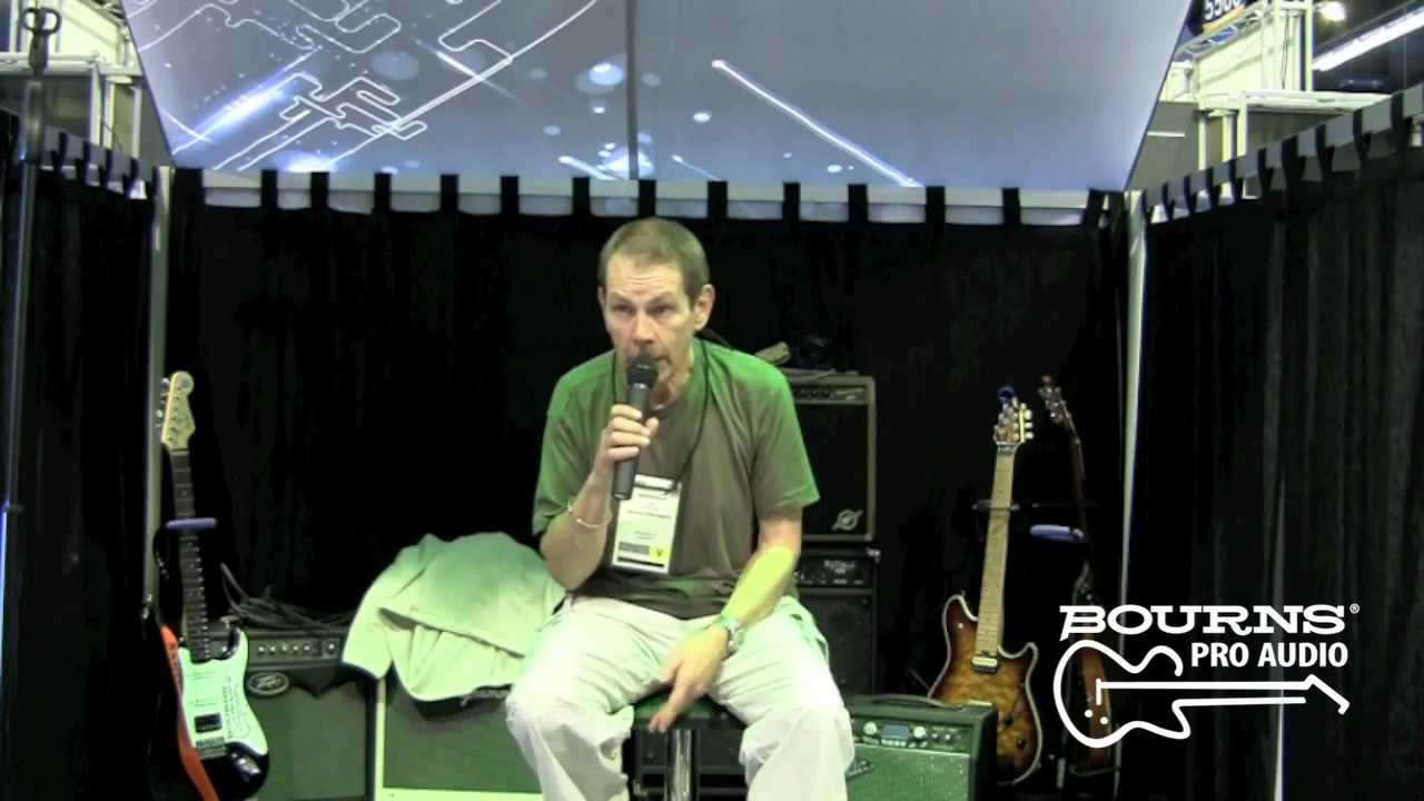 Bourns® Pro Audio - NAMM Show 2012 - Lee Dickson - YouTube