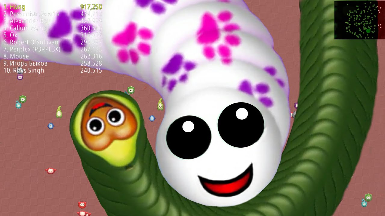 WormsZone.io # 152 Game of earthworms - Rắn Săn Mồi - vui nhộn ,kịch ...