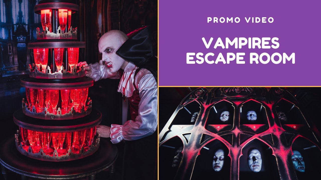 TURNKEY ESCAPE ROOM FOR SALE - VAMPIRES - YouTube
