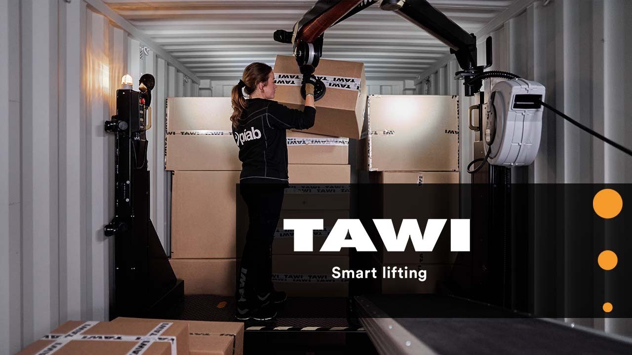 Improve warehouse ROI with the TAWI Container Unloader - YouTube