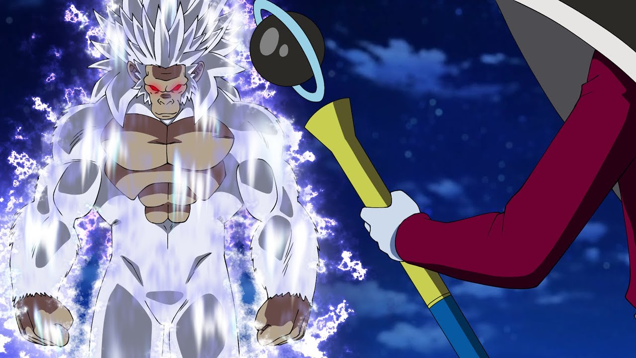 Goku uses Perfect Oozaru Transformation and shows it to Whis - Special ...