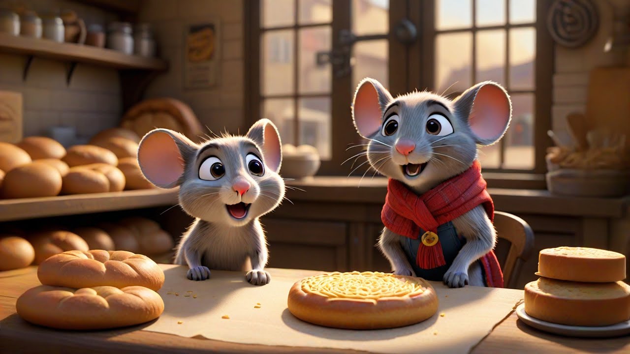 Three Squeaky Mice Play with Cheese + More Nursery Rhymes & Kids Songs ...