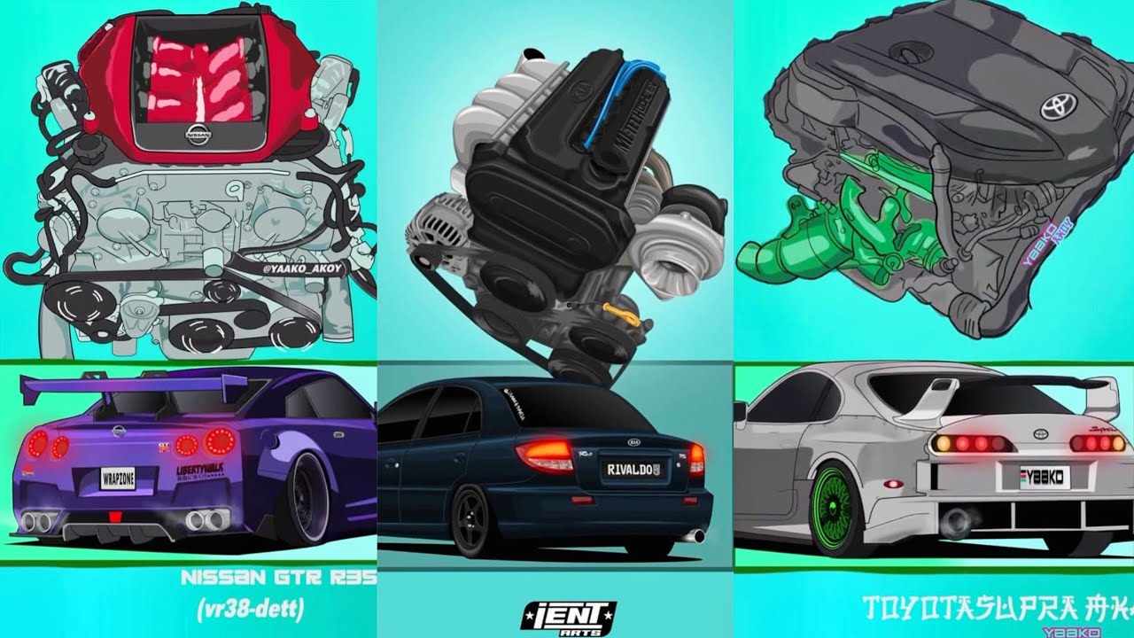 The Most Beautiful JDM Mod Units VR38, 2JZ, Turbo Builds and More 😮🔥 ...