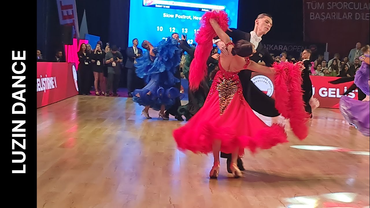 WDSF European Championship Standard Under 21, 1/16 fin, Oleksii Luzin ...