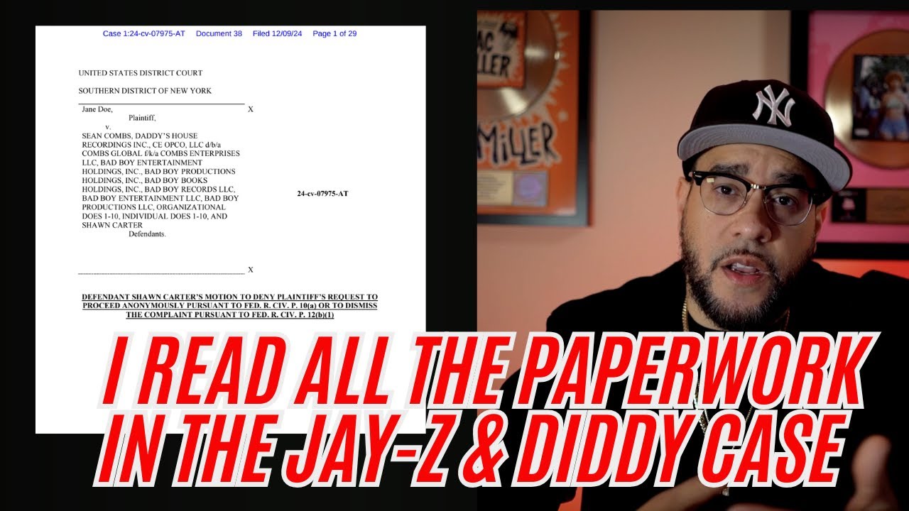 Jay-Z & Diddy's Sexual Assault Of A Minor Suit: Here's What I Learned ...