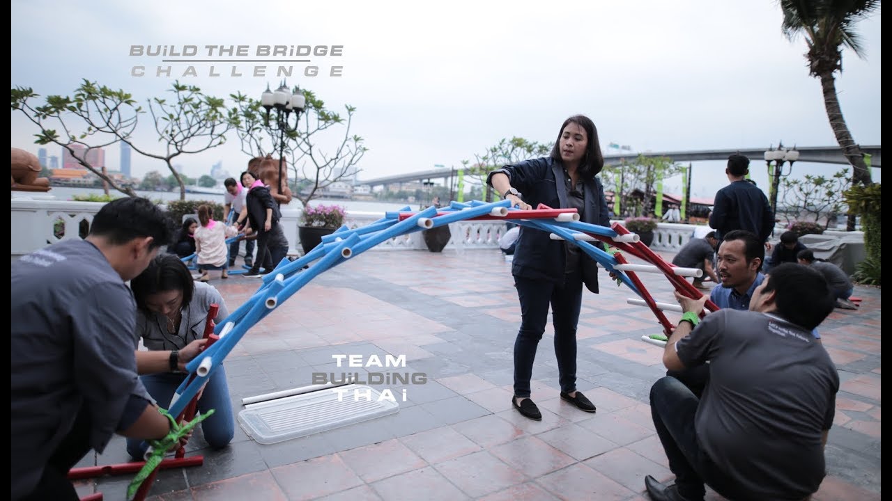 Build the bridge challenge team building activity for corporate event ...