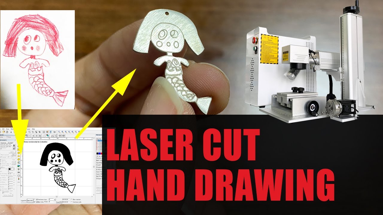 HOT MARKET! LASER CUTTING HAND DRAWING GOLD SILVER JEWELRY PENDANT ...