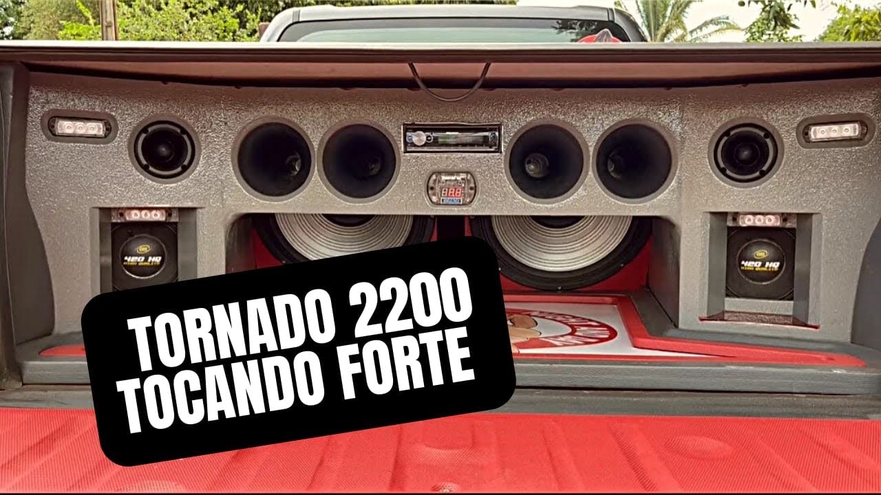 Tornado 2200 tocando forte- Psound Pro Alinhamentos #som #somautomotivo ...