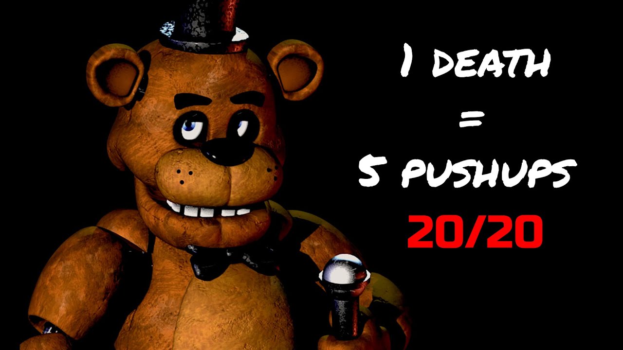 FNAF Push-up Challenge is ULTRA INTENSE - YouTube