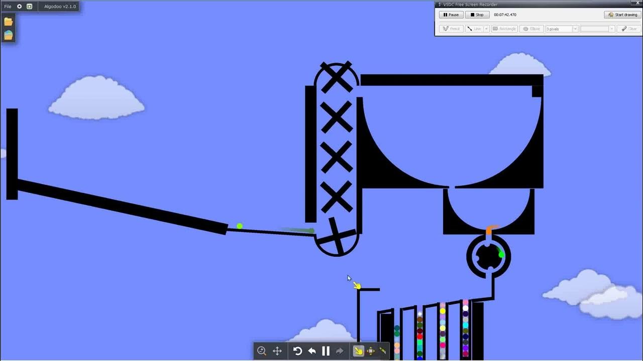 2A 2 Term First Doht Marble Race In Algodoo Part 1 - YouTube