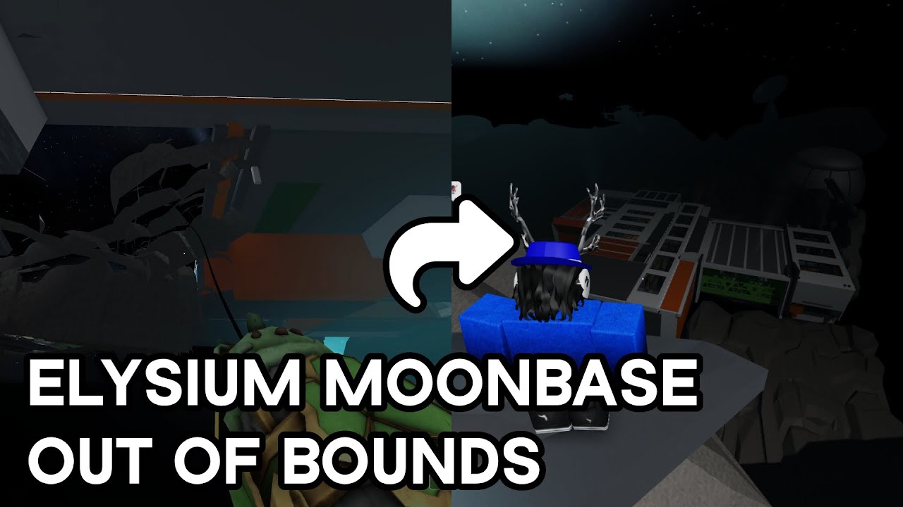 Roblox Evade | Elysium Moonbase Out Of Bounds (Tutorial) - YouTube