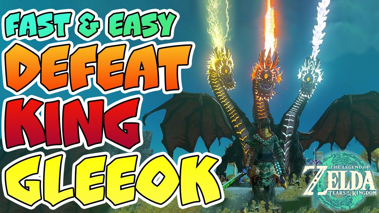 How to defeat Gleeok and King Gleeok in Tears of the Kingdom - YouTube