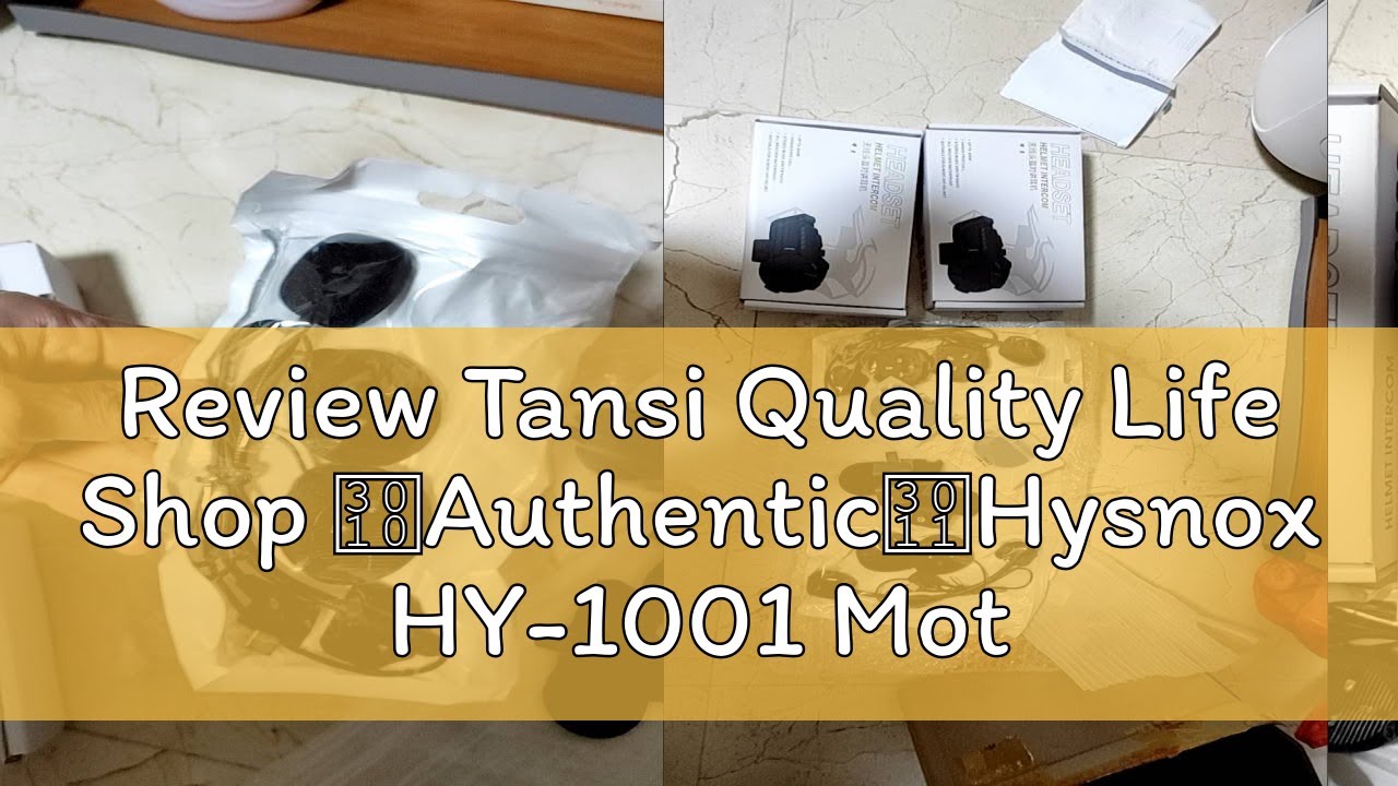 Review Tansi Quality Life Shop 【Authentic】Hysnox HY-1001 Motorcycle ...