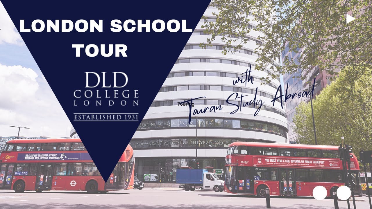 Обзор британской школы DLD College London (Abbey DLD) вместе с Touran ...