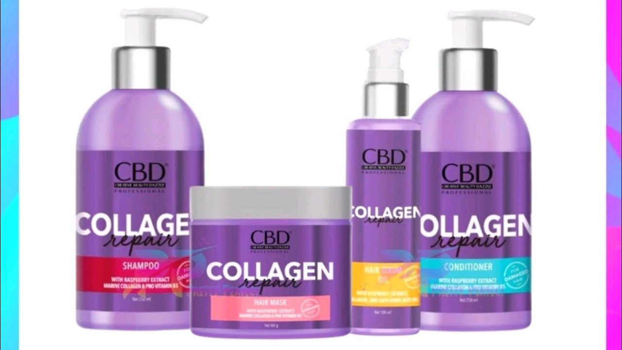 CBD Profesional Collagen Repair Rambut Jadi Lembut Halus Wangi Tahan ...