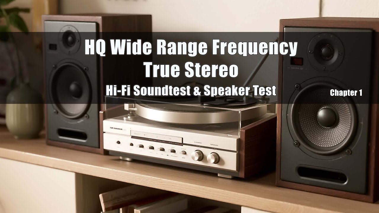 Immersive Wide Range Frequency 1 | Stereo - Hi-fi Soundtest & Speaker ...