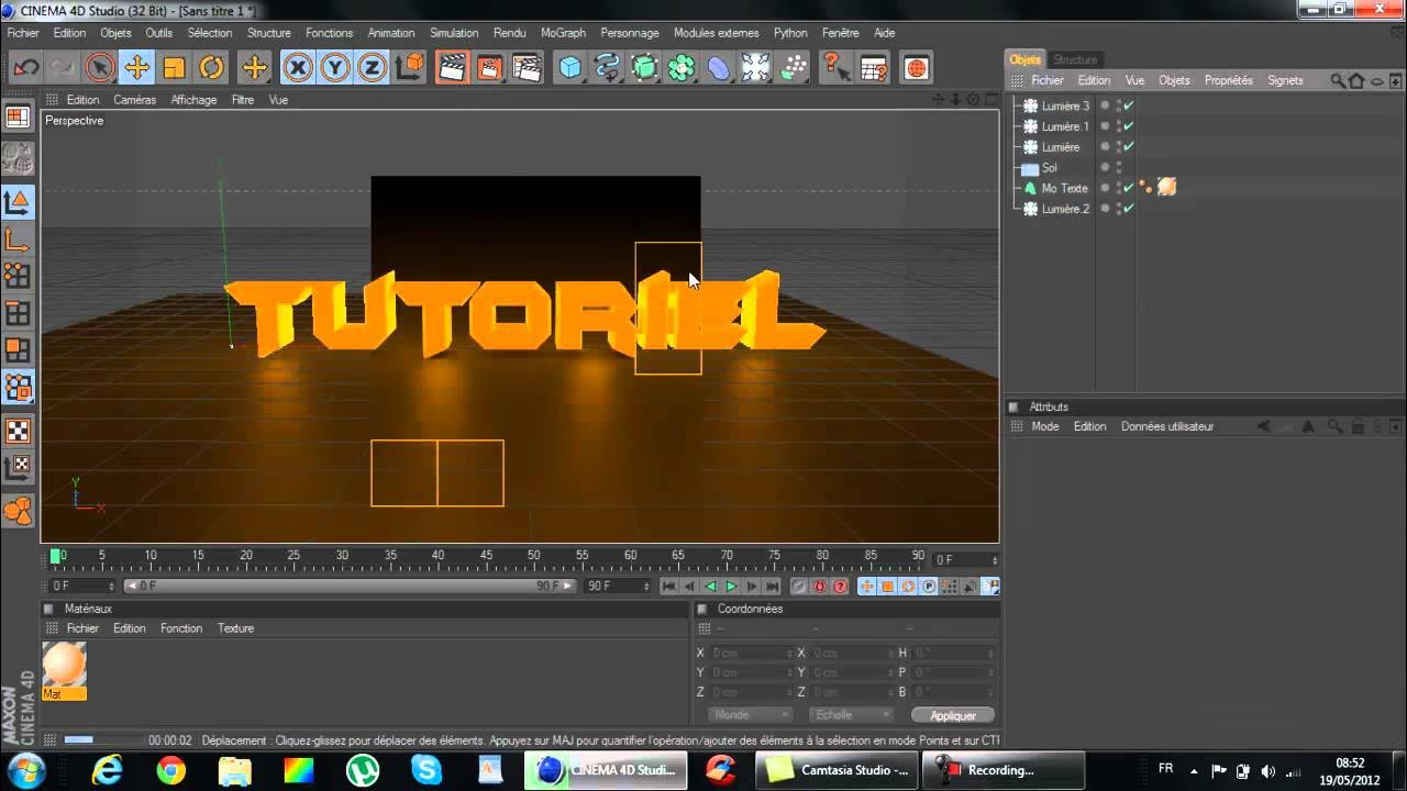 TuTo Cinema 4D | Créer une superbe intro ! [FR] - YouTube