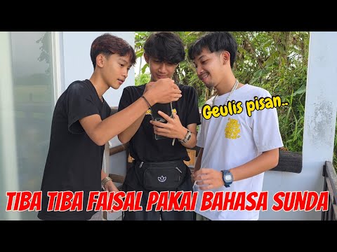 PULANG MUDIK FAISAL PINTAR BAHASA SUNDA