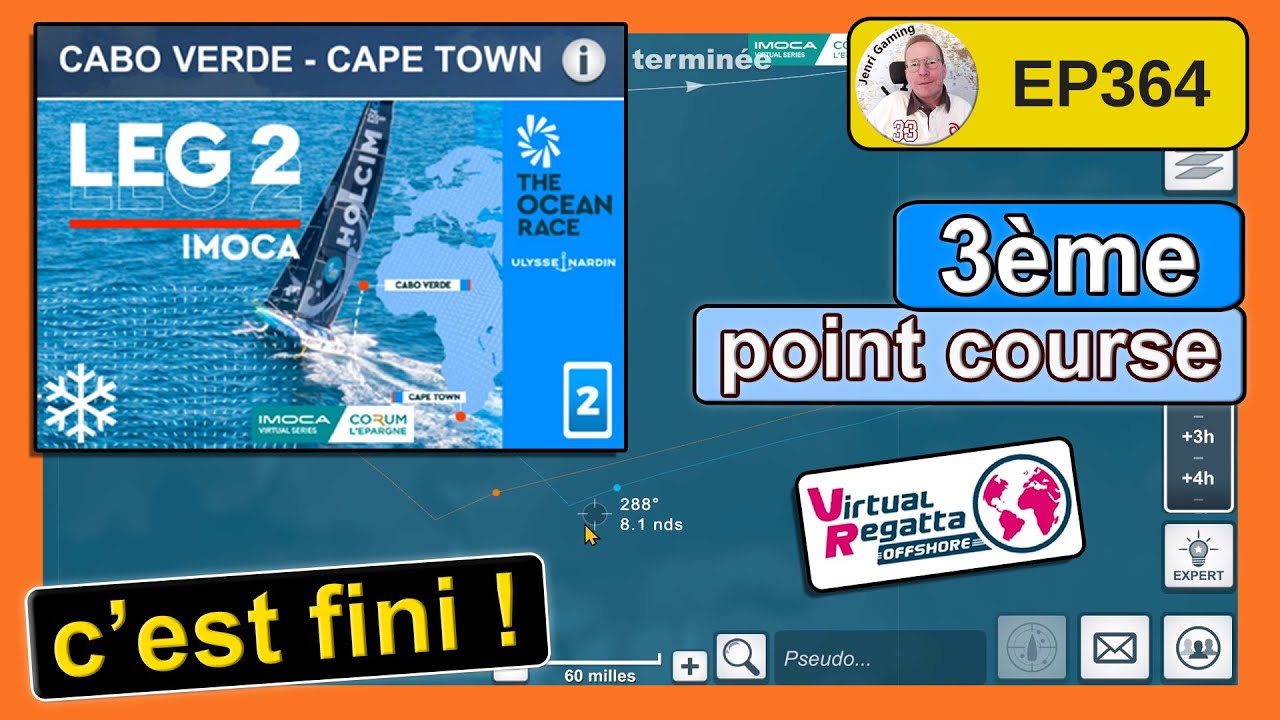 The Ocean Race Leg 2 : Dernier Point Course - Virtual Regatta Offshore ...