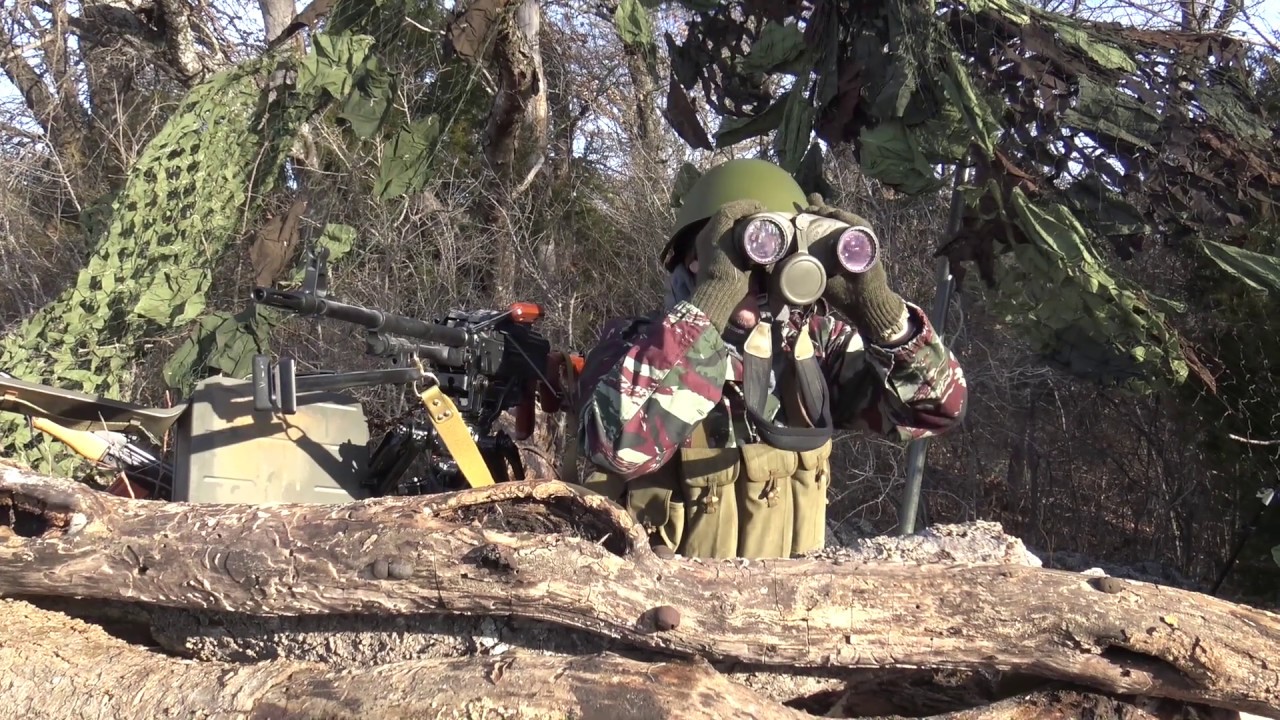 Enemy machine gun position - YouTube