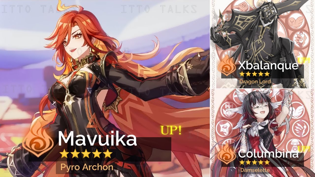 NEW UPDATE!! PYRO ARCHON, COLUMBINA, CAPITANO! THEIR ROLES, ABILITIES ...