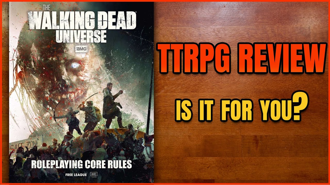 Walking Dead universe RPG Review - YouTube