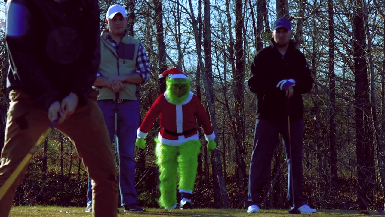 Grinch Gets Owned by Golfers-Lafayette Golf Course - YouTube