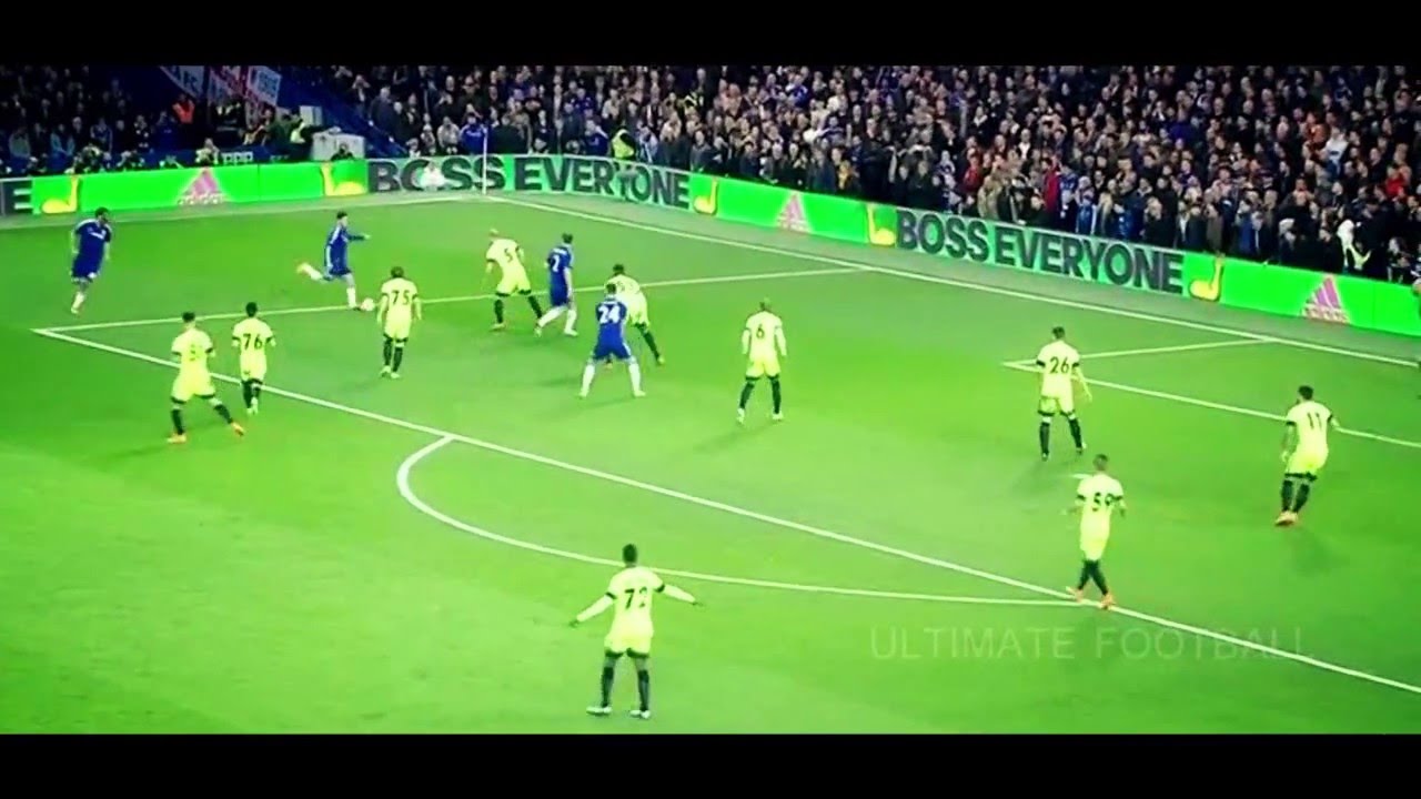 Gary Cahill Cool Goal Chelsea 3-1 Manchester City FA Cup 21 02 16 HD ...