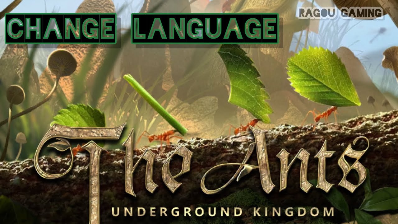 How to change language in The Ants - YouTube