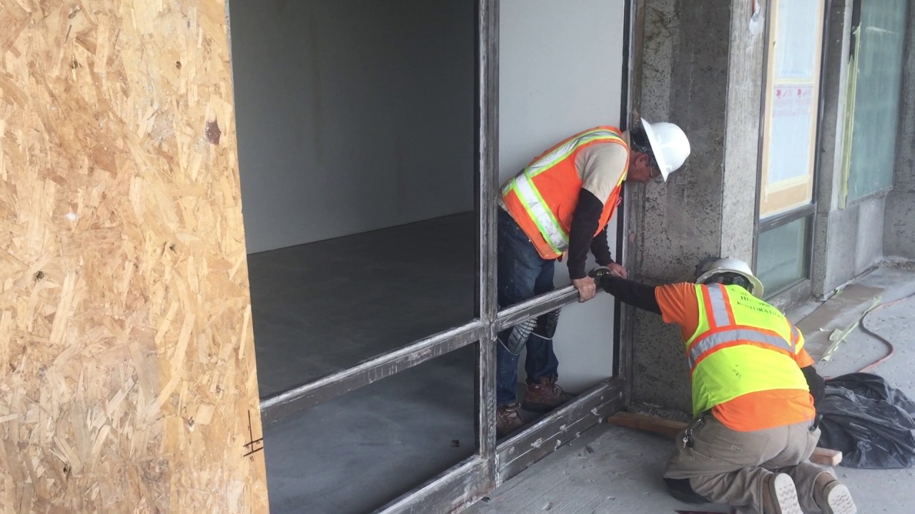 MAF Gallery - Steel Storefront Restoration - YouTube