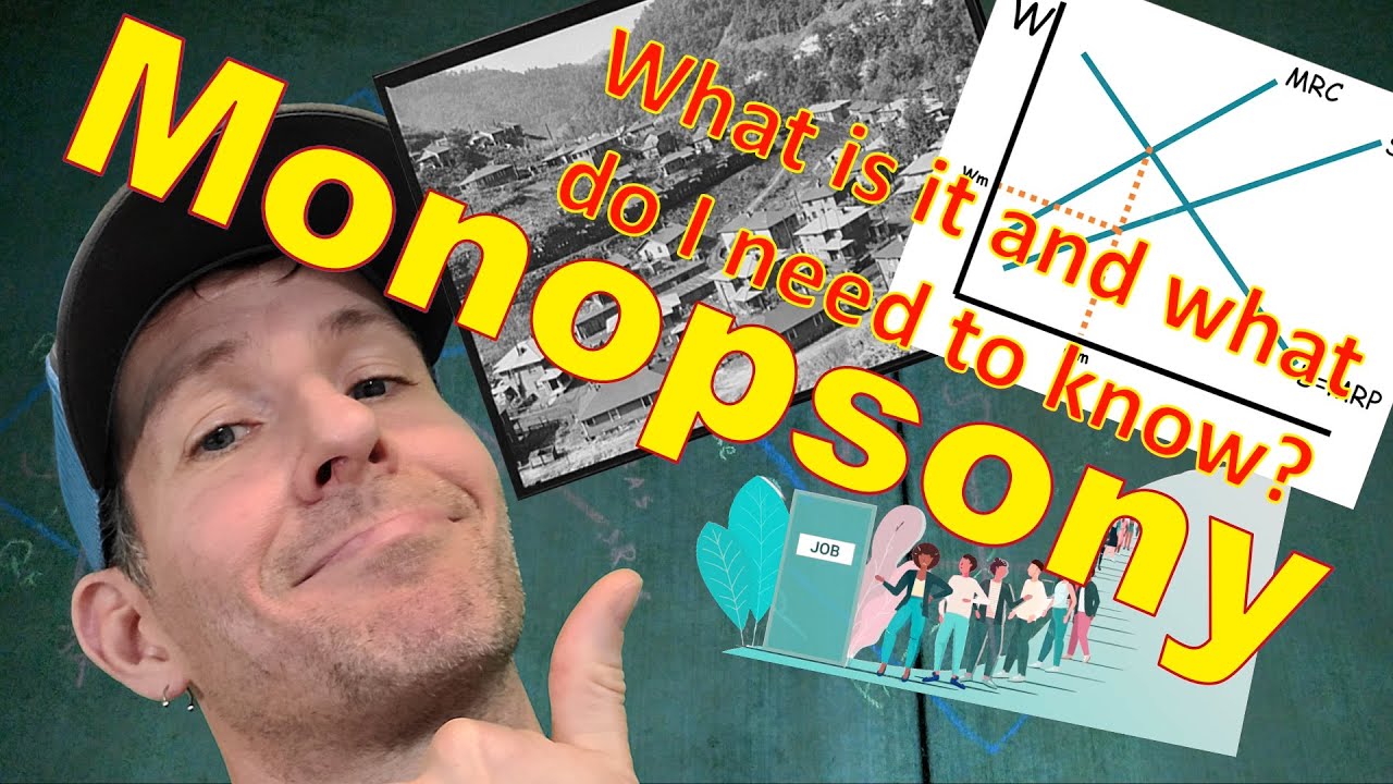 Micro 5.4 - Monopsonistic Markets! What is a Monopsony and what do I ...