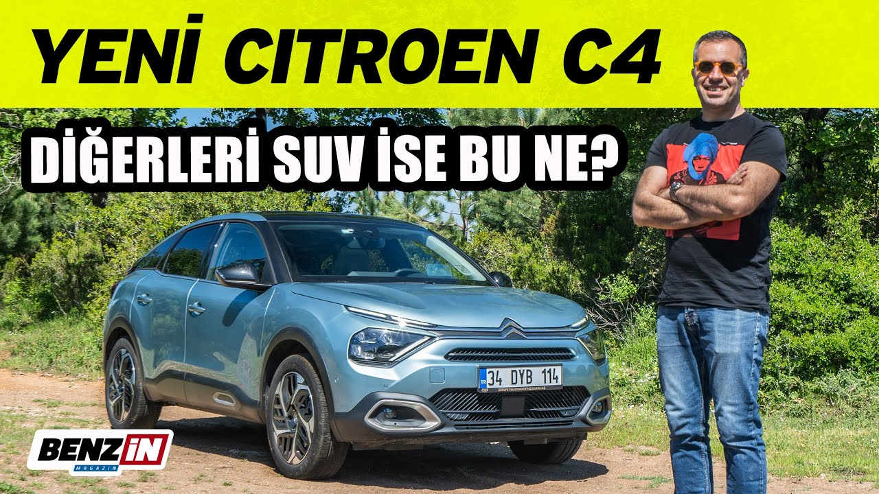 Citroen C4 test sürüşü 2021 | Diğerleri SUV ise bu ne? - YouTube