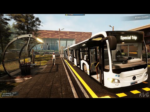 Bus Simulator 21 - Mercedes-Benz CapaCity L - Test Drive Gameplay (PC UHD) [4K60FPS]