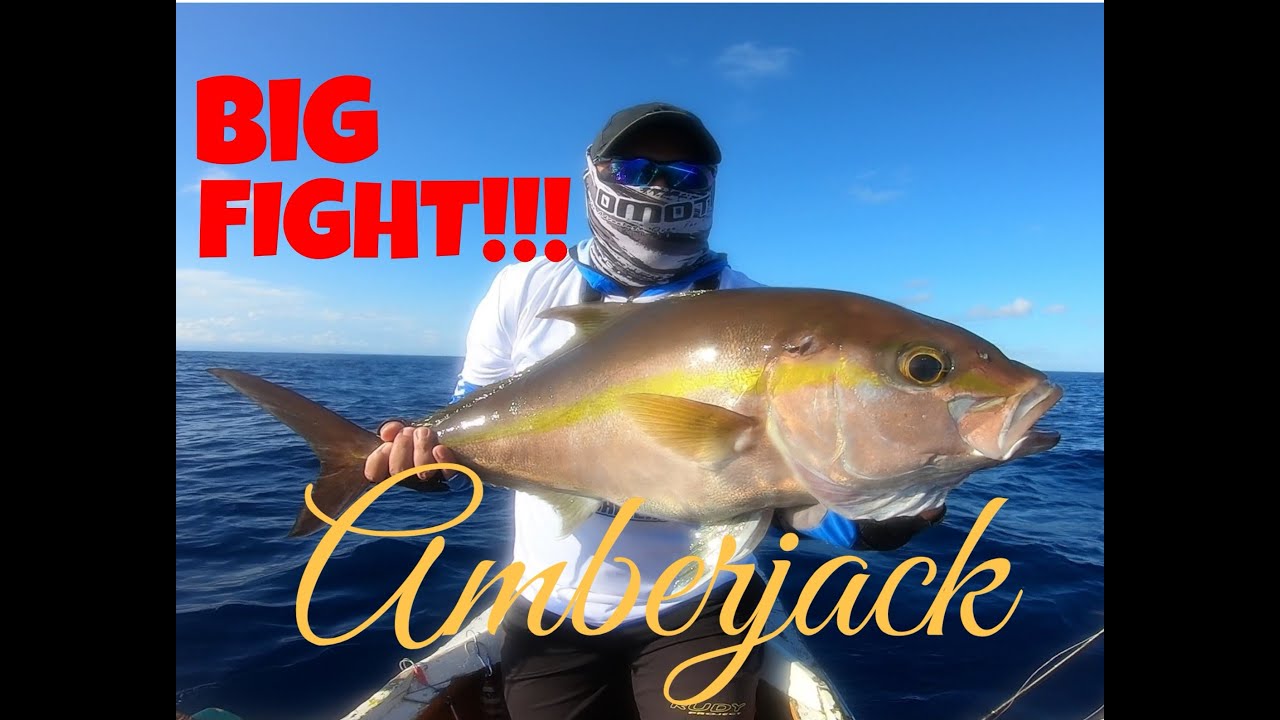 AMBERJACK 8.6kg BIG FIGHT! | Butuan Anglers Club | Fishing in the ...