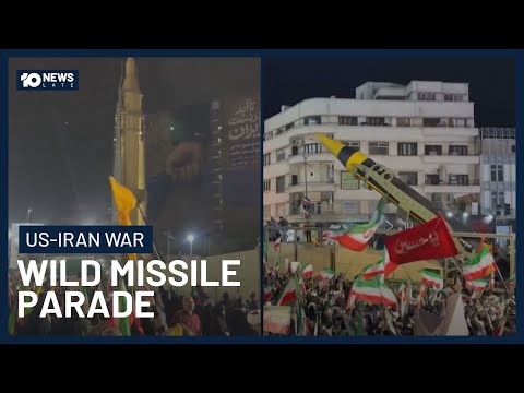 Wild Footage Shows Ballistic Missile Parade Held In Iran | 10 News