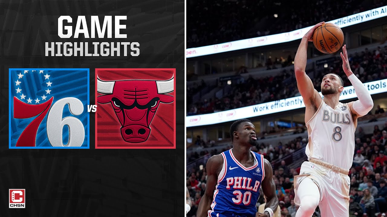 Chicago Bulls Team Highlights vs. Philadelphia 76ers - Game Highlights ...