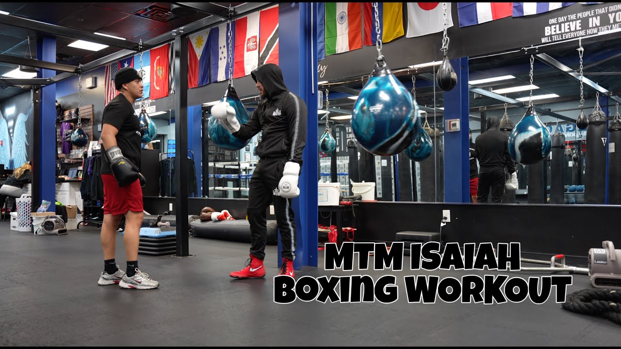 MTM Isaiah | Boxing Workout | Vlog 24 - YouTube