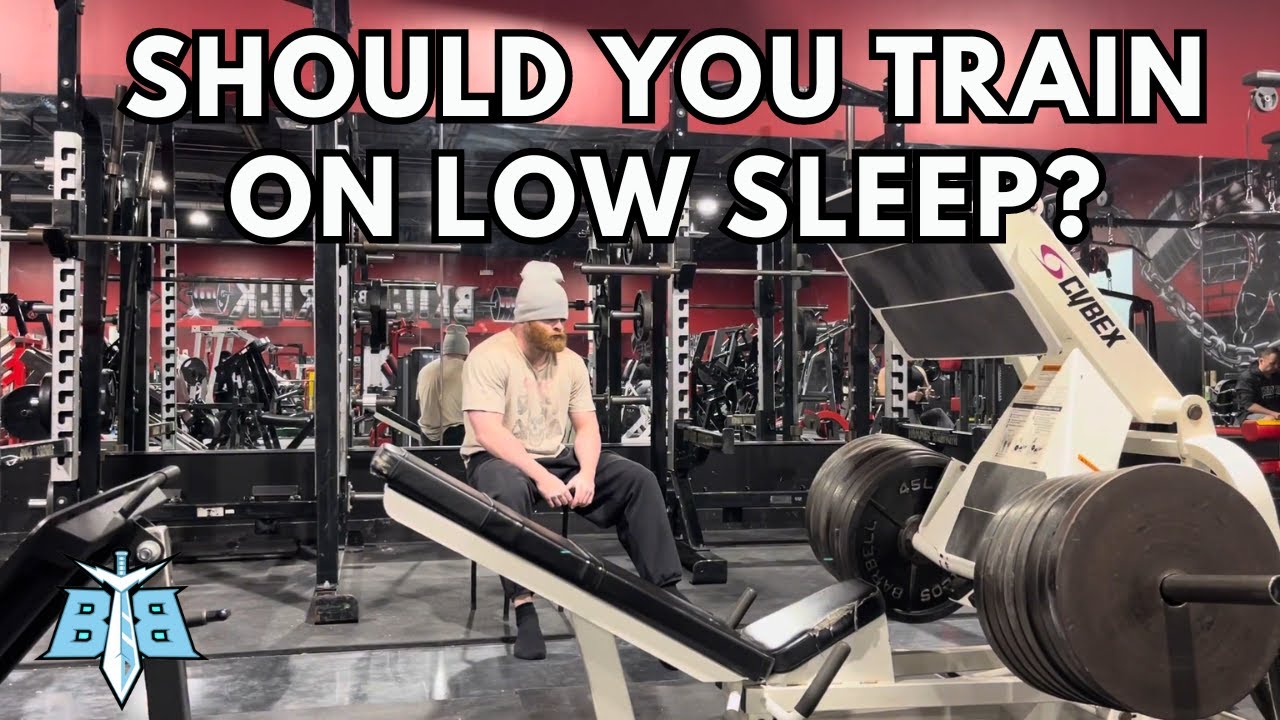 Should You Train on LOW SLEEP? | Lower B 1/20/24 - YouTube