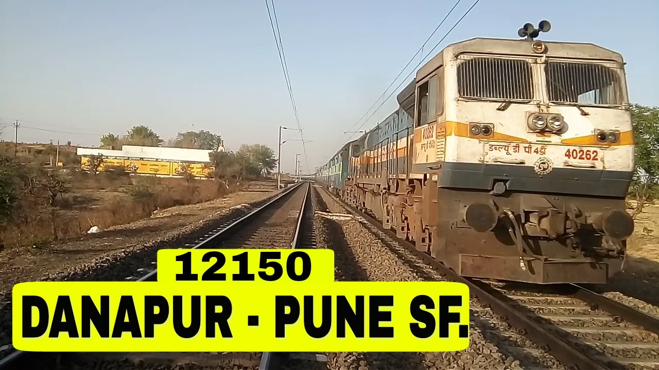 WDP-4D at Full Throttle || 12150 DNR- PUNE SF Exp at its Best. - YouTube