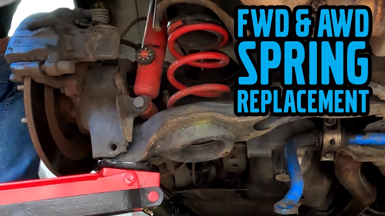 Volvo C30, Rear Spring Replacement - YouTube
