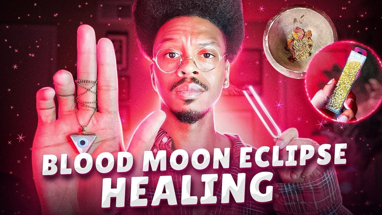 ASMR: Blood Moon Eclipse Healing - YouTube