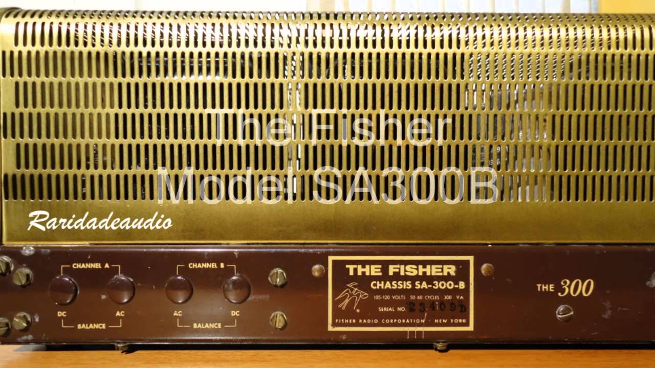 THE FISHER MODEL SA300 - ANNA AZERLI - "LINDOMANI" - NA RARIDADEAUDIO ...