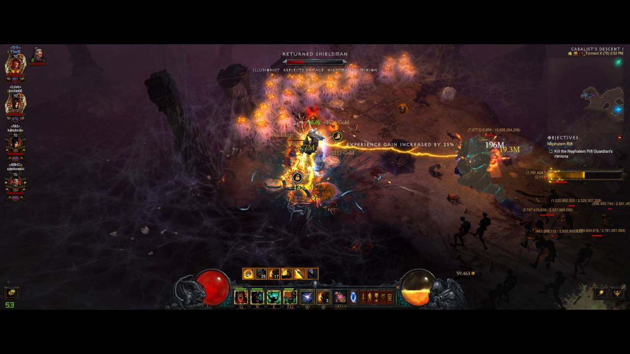 Diablo3 Season6 Hardcore Barbarian Raekor + IK set Build - YouTube