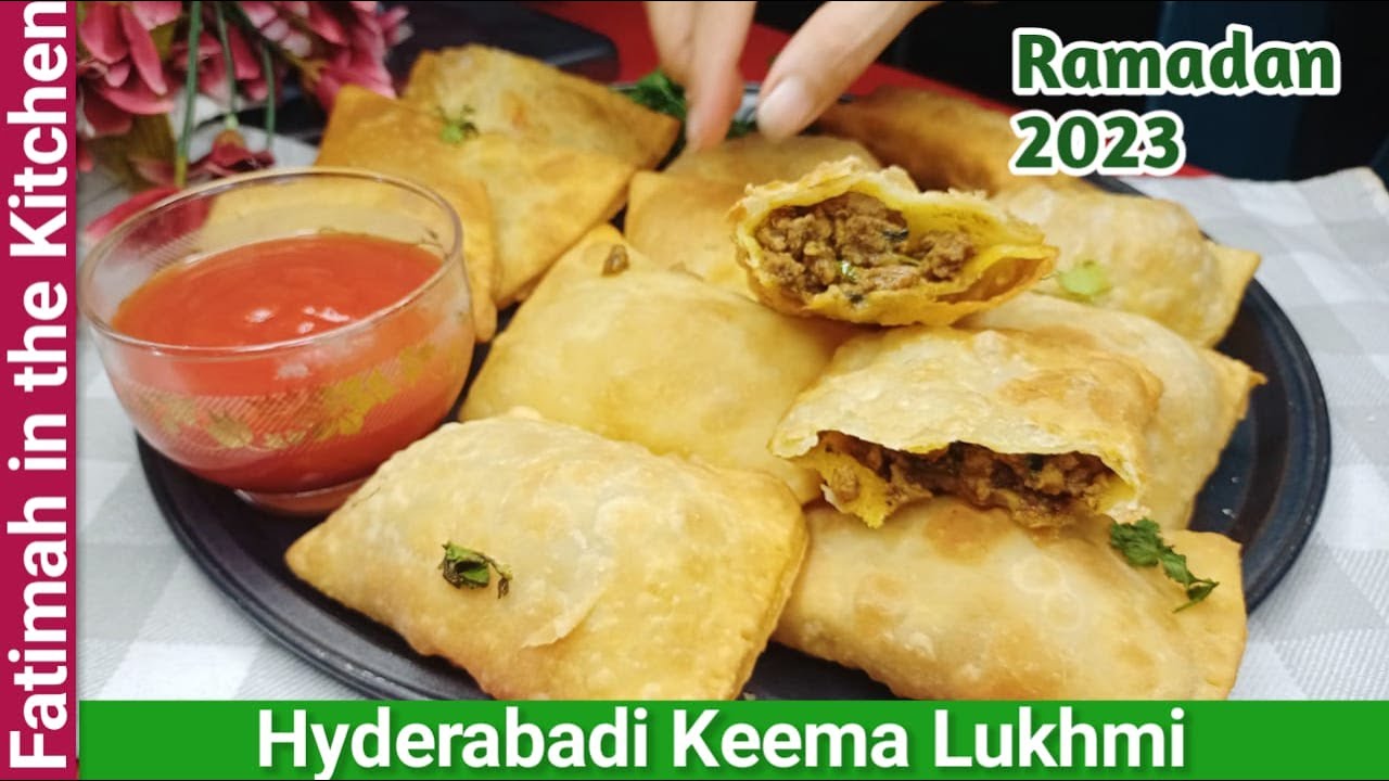 Lukhmi (Keeme ki Lukhmi) Hyderabadi Keema Luqmi | 2023 Ramadan Recipes ...