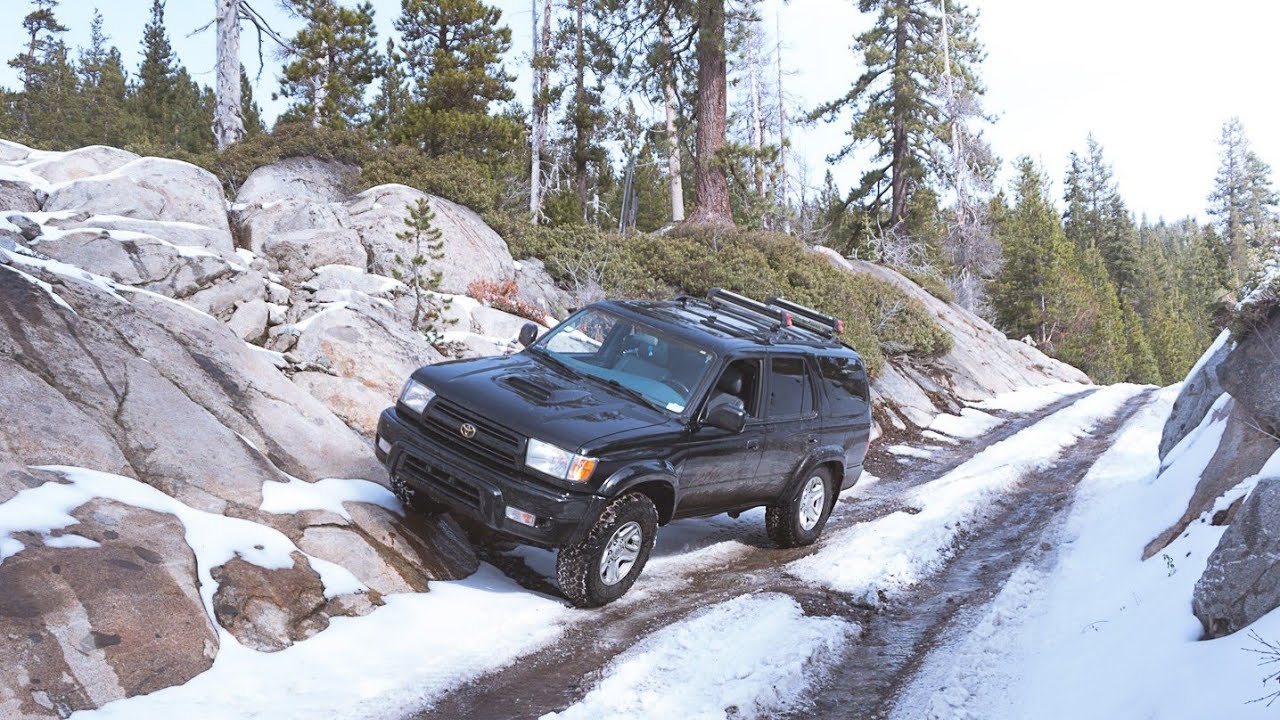 3rd gen 4runner in Snow- Sony a6500 - YouTube