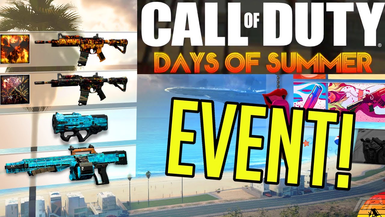 "DAYS OF SUMMER" Call of Duty Event Explained! NEW Maps, FREE Camo's ...